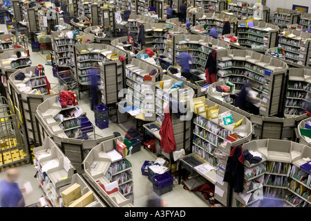 post office sorting centre Stock Photo - Alamy