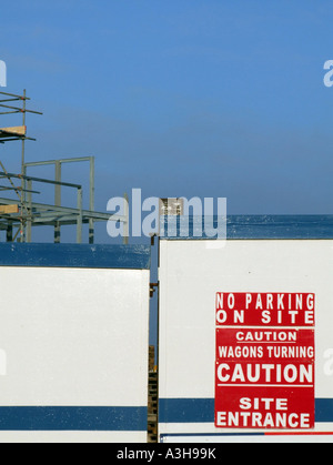 emergency access point on building site Stock Photo - Alamy
