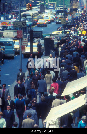 Traffic congestion in Midtown Manhattan New York City Broadway and ...