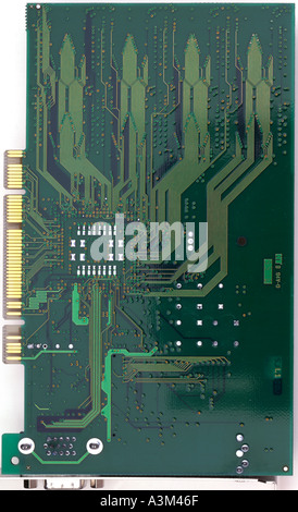 Electronic circuit board close up with airplan toy Stock Photo - Alamy
