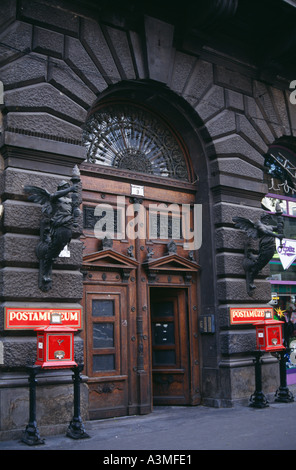 The postal office building in Budapest, Hungary, was designed by the ...