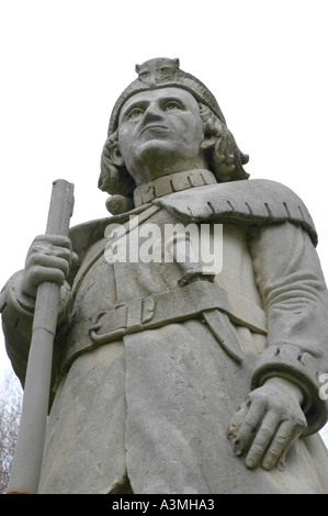 Daniel Boone Statue Stock Photo - Alamy