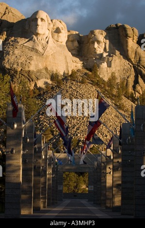 the founding fathers mount rushmore Stock Photo - Alamy