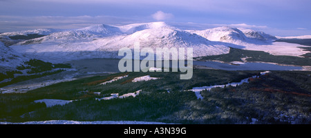 Panoramic Galloway landscape Stock Photo - Alamy