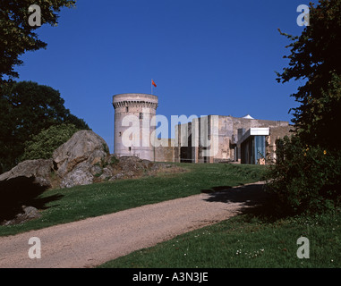 Tour de Talbot and the Keep at Falaise Stock Photo - Alamy