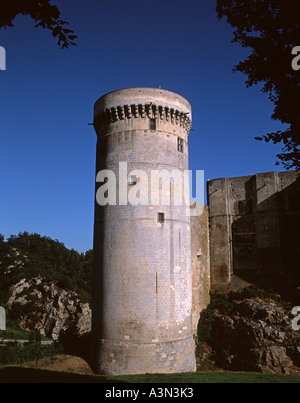 Tour de Talbot and the Keep at Falaise Stock Photo - Alamy