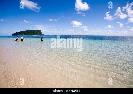 Lalomanu Beach Upolu Western Samoa Stock Photo - Alamy