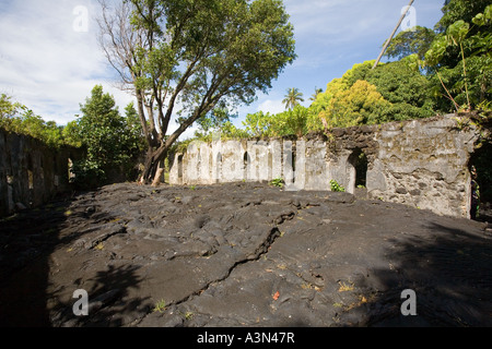 Saleaula Lava Fields Savaii Western Samoa Stock Photo - Alamy