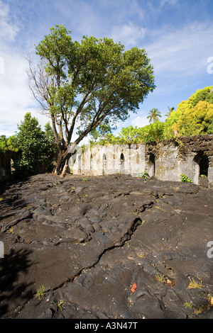 Saleaula Lava Fields Savaii Western Samoa Stock Photo - Alamy