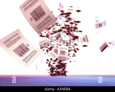 vortex of paper Stock Photo - Alamy