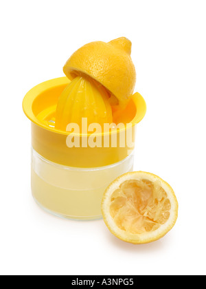 Lemonade making tools with fresh lemon fruit Stock Photo - Alamy