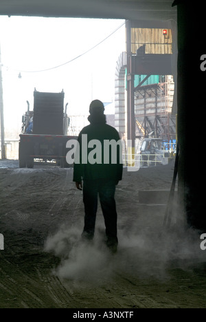 Dusty Dirty Industrial Steel Mill Factory Stock Photo - Alamy