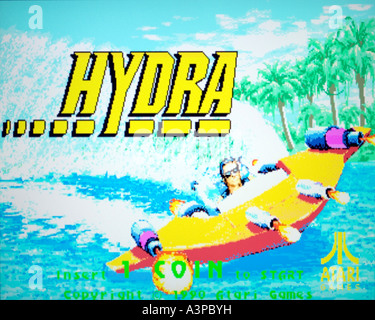 Hydra Atari Games 1990 vintage arcade videogame screenshot EDITORIAL ...