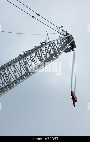 Crane boom at rest Stock Photo - Alamy