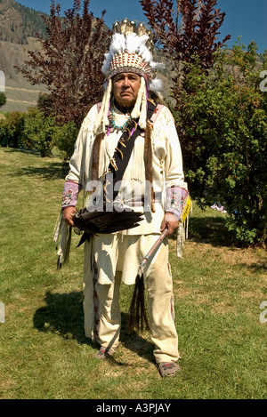 Canada, British Columbia, Kamloops, Kamloopa Pow Wow, Grand Entry ...
