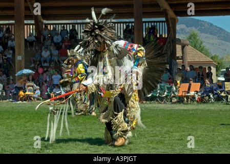 Canada, British Columbia, Kamloops, Kamloopa Pow Wow, Grand Entry ...