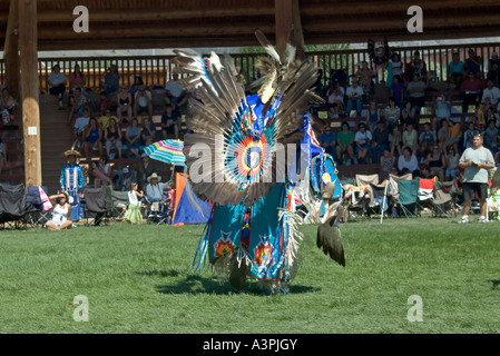 Canada, British Columbia, Kamloops, Kamloopa Pow Wow, Grand Entry ...
