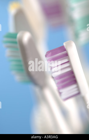Variety of colourful toothbrush Stock Photo - Alamy