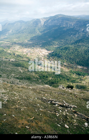 Summit of Sierra de Cazorla - high up in the clouds - Spain Stock Photo ...