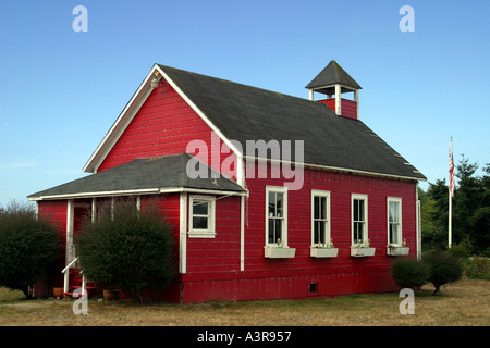 Stone Lagoon Schoolhouse in Orick California Stock Photo - Alamy