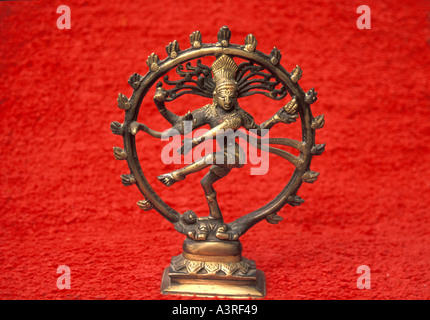 HINDUISM Lord Shiva as Nataraja performing his cosmic dance Stock Photo ...