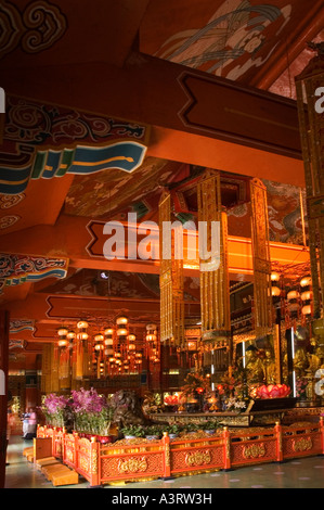Interior of the Po Lin monastery on Lantau Island (Hong Kong Stock ...