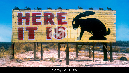 Here it is. Sign for Jack Rabbit Trading Post, Jack Rabbit Road, Route ...