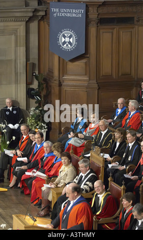 Edinburgh University degree ceremony Stock Photo - Alamy