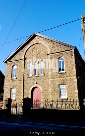Capel y Parc Methodist Chapel at Cwmparc Rhondda Valley Wales UK GB ...