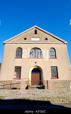 Carmel Chapel at Treherbert Rhondda Valley Wales UK dated 1858 Stock ...