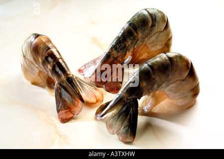 Seafood flavour prawn tails Stock Photo - Alamy