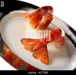 Seafood flavour prawn tails Stock Photo - Alamy