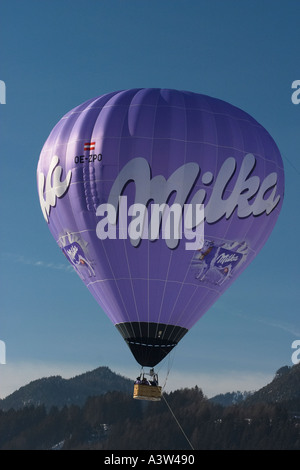 hot-air balloon Milka Stock Photo - Alamy