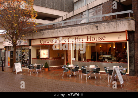 THE CARWARDINES COFFEE HOUSE IN PUMP STREET WORCESTER UK Stock Photo ...