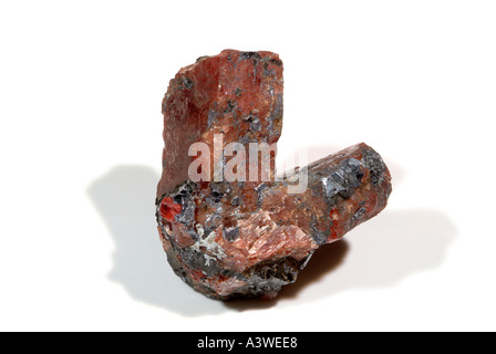 Mineral Rhodonite, Deep red colour, Broken Hill, New South Wales ...