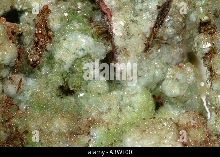 Mineral Willemite, Tsumeb mine, Tsumeb, Otavi, Namibia Stock Photo - Alamy