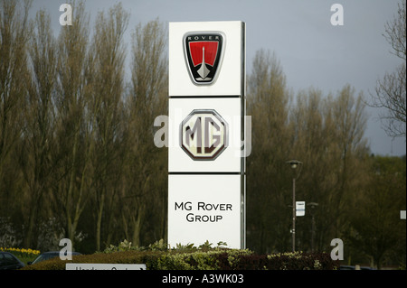 The MG Rover factory in Longbridge Birmingham England UK Stock Photo ...