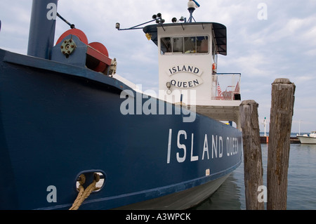 The Bayfield Madeline Island Ferry Company on the Lake Superior ...