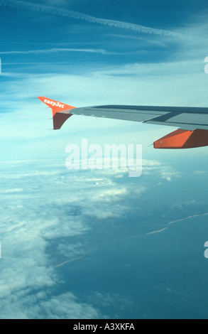 Winglet wingtip wing Easyjet plane airplane low cost budget airline ...