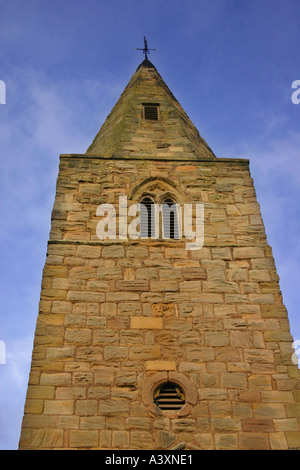 St Bartholomews Church at Church point at Newbiggin by the Sea ...