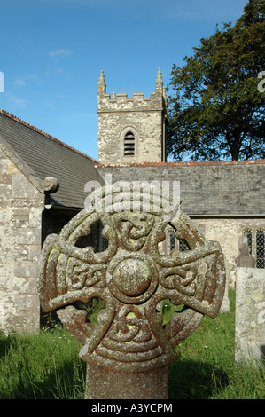 Helland Church, Cornwall Stock Photo - Alamy
