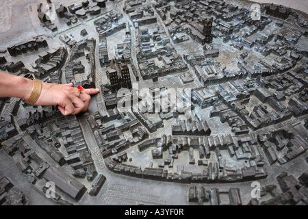 Town Scale Model of Stralsund, Germany Stock Photo - Alamy