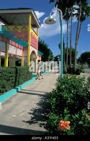 Port Lucaya marketplace Grand Bahamas Stock Photo - Alamy