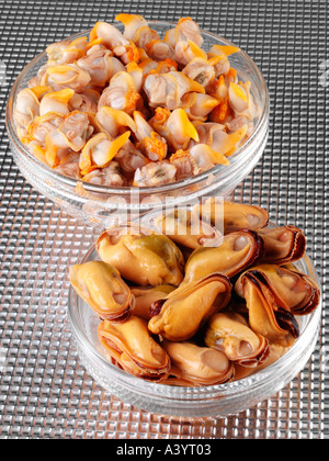 WELSH MUSSELS AND COCKLES Stock Photo - Alamy