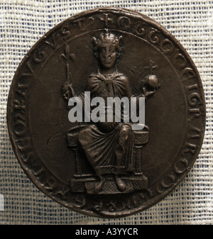 Seal of Otto IV Holy Roman Emperor 12-13th century Stock Photo - Alamy