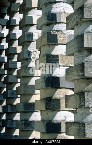 Column detail at the Royal Salt Works Saline Royale at Arc Et Senans ...