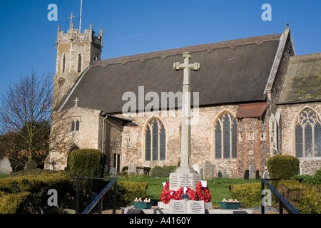 The parish church of St. Edmund at Acle, Norfolk Stock Photo - Alamy
