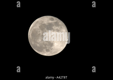Full moon, Todwick, South Yorkshire, England Stock Photo - Alamy