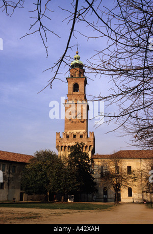 Bramante s Tower Vigevano Lombardy Northern Italy Stock Photo - Alamy