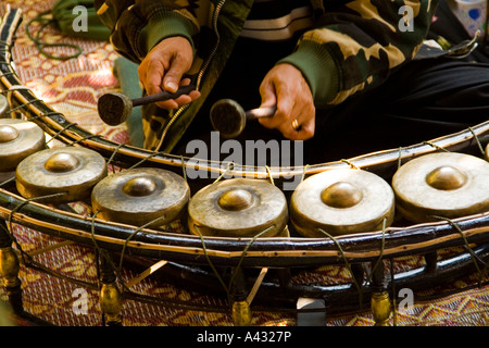 Traditional Instruments Played while Mourning a Death Luang Prabang ...